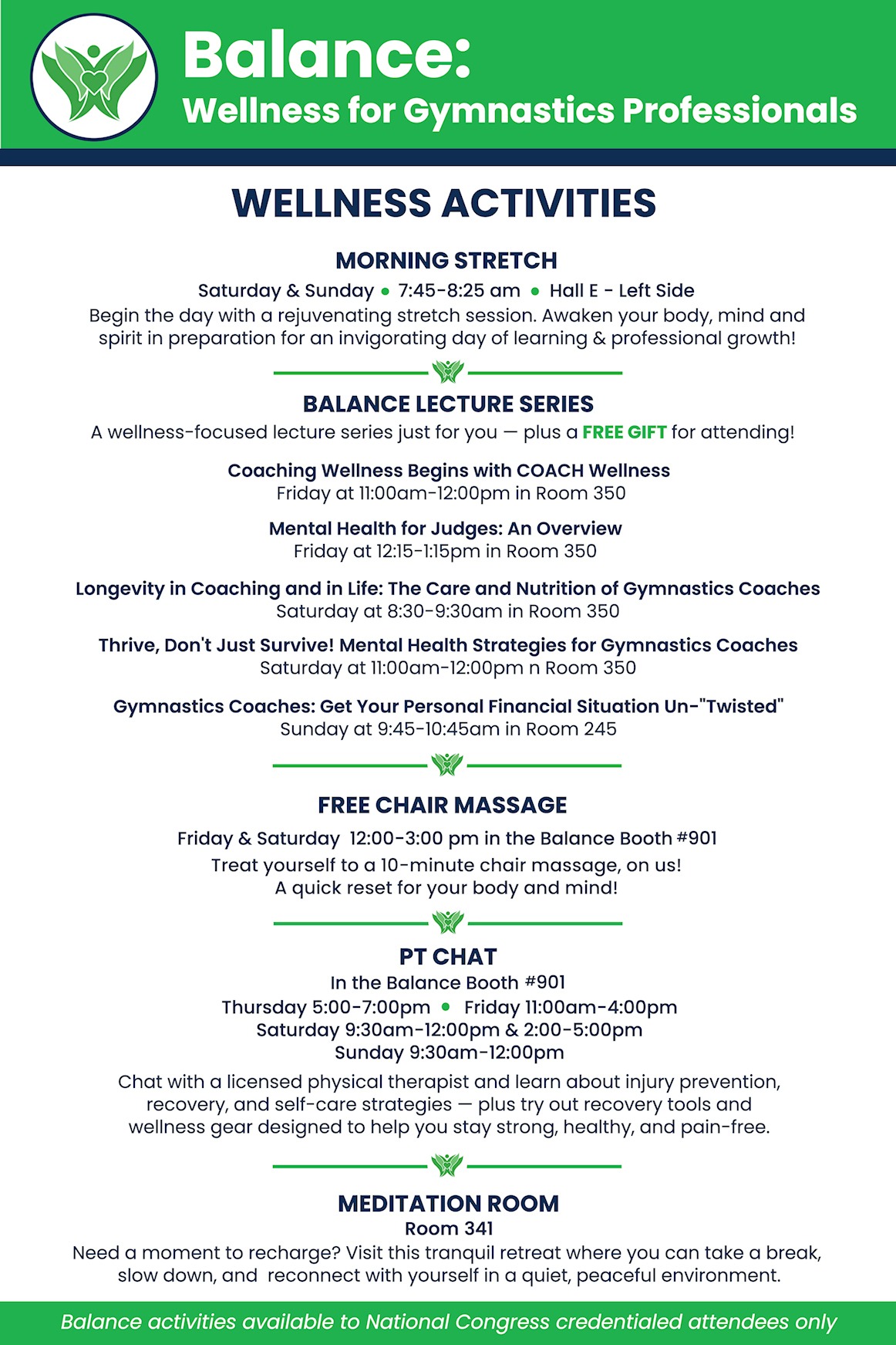 2025 USA Gymnastics National Congress Registration Confirmation